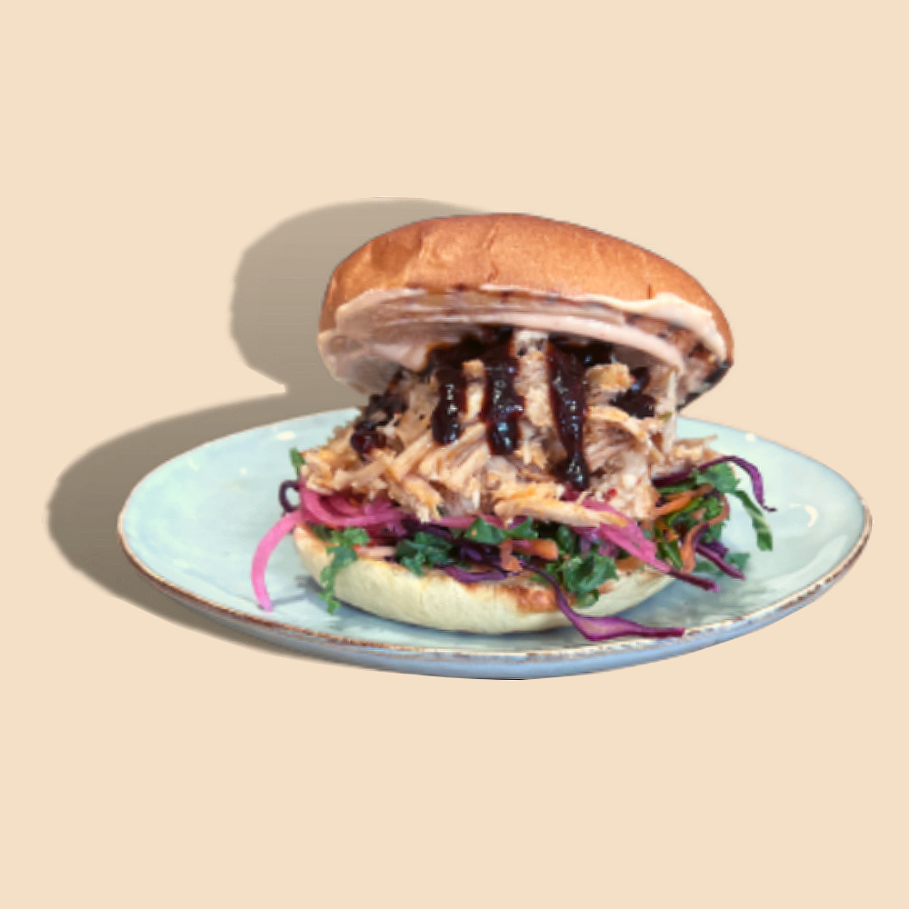 Pulled Pork Burger - Miss Green